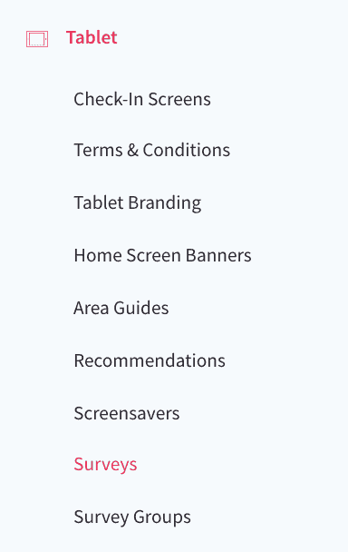 Surveys - YourWelcome Support