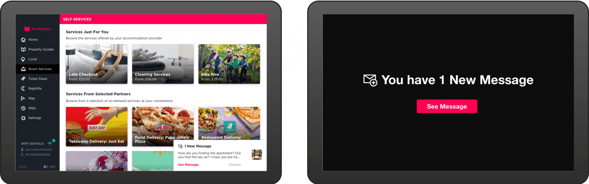 Managing Notifications - YourWelcome Support