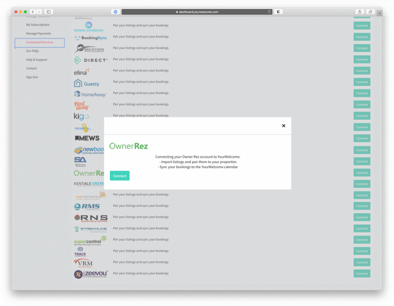 OwnerRez - YourWelcome Support