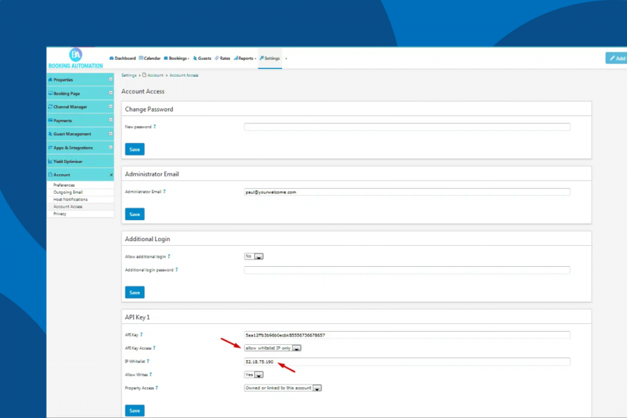Booking Automation - YourWelcome Support