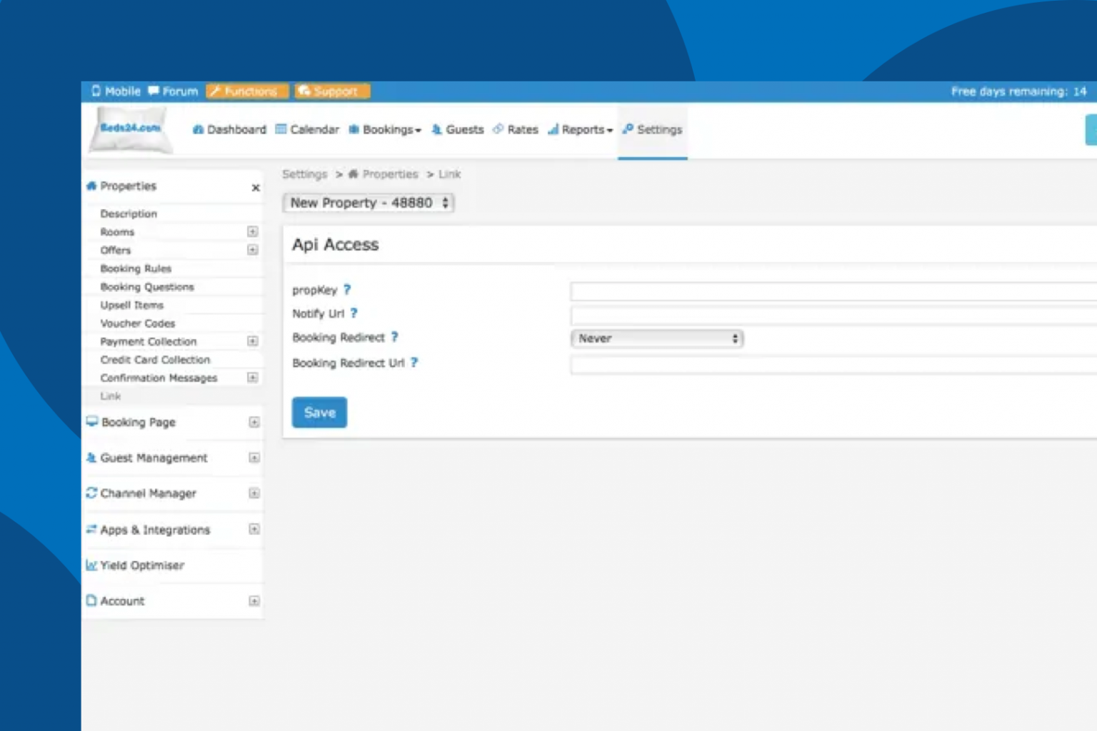 Beds24 - YourWelcome Support