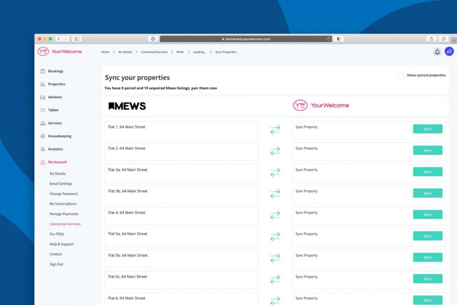 Mews - YourWelcome Support