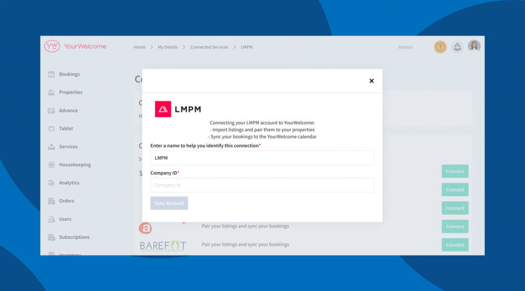 LMPM - YourWelcome Support